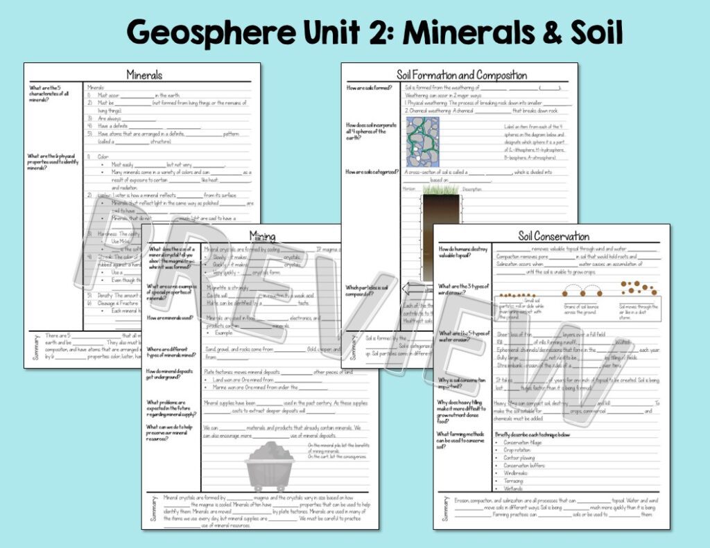 Environmental Science Notes Bundle - Suburban Science