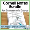 Environmental Science Notes Bundle - Suburban Science