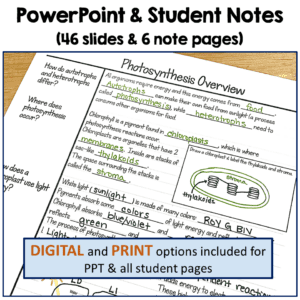 Unit 4- ATP, Photosynthesis and Cellular Respiration - Suburban Science