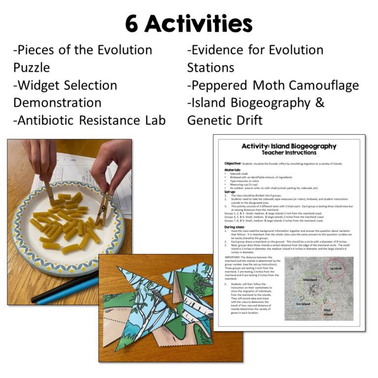 Unit 9- Natural Selection and Evolution Unit - Suburban Science