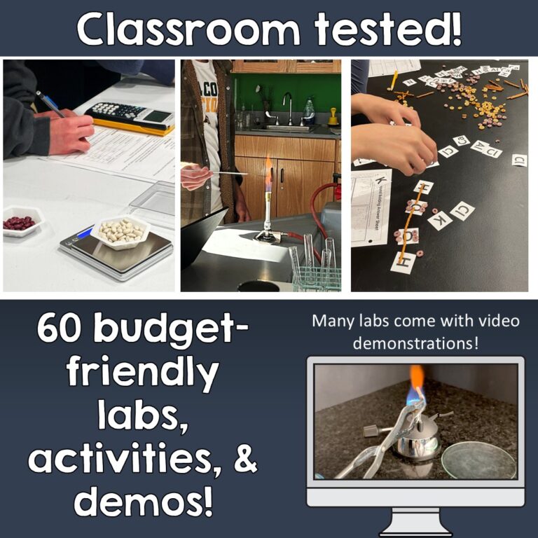 High School Chemistry Curriculum - Suburban Science