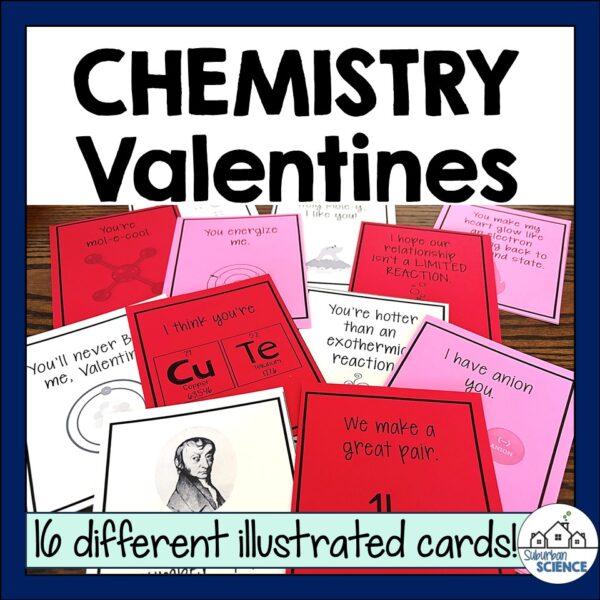 FREE Chemistry Valentines - Suburban Science